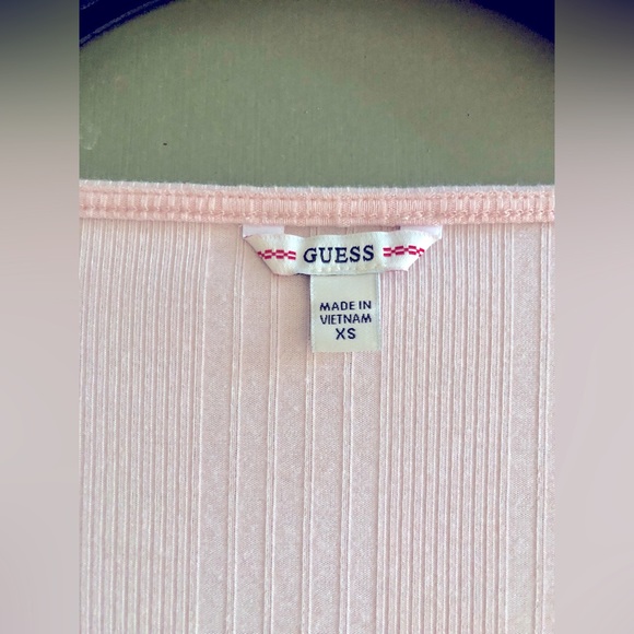 Guess | Tops | Nwt Pink Guess Long Sleeve | Poshmark